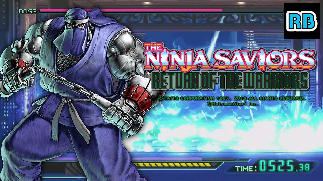 2019 [60fps] NS The Ninja Saviors: Return of the Warriors Ninja Hard No ...