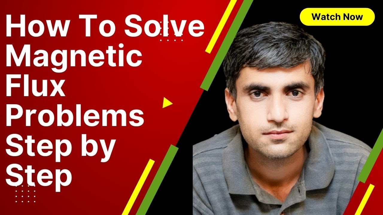 Magnetic Flux Problem Step By Step | The magnetic field given by B ...