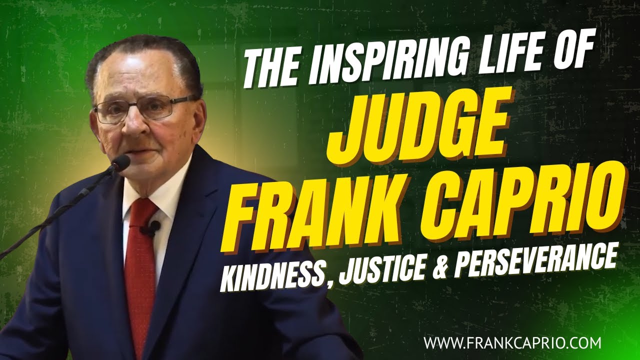 The Inspiring Life of Judge Frank Caprio: A Story of Kindness, Justice ...