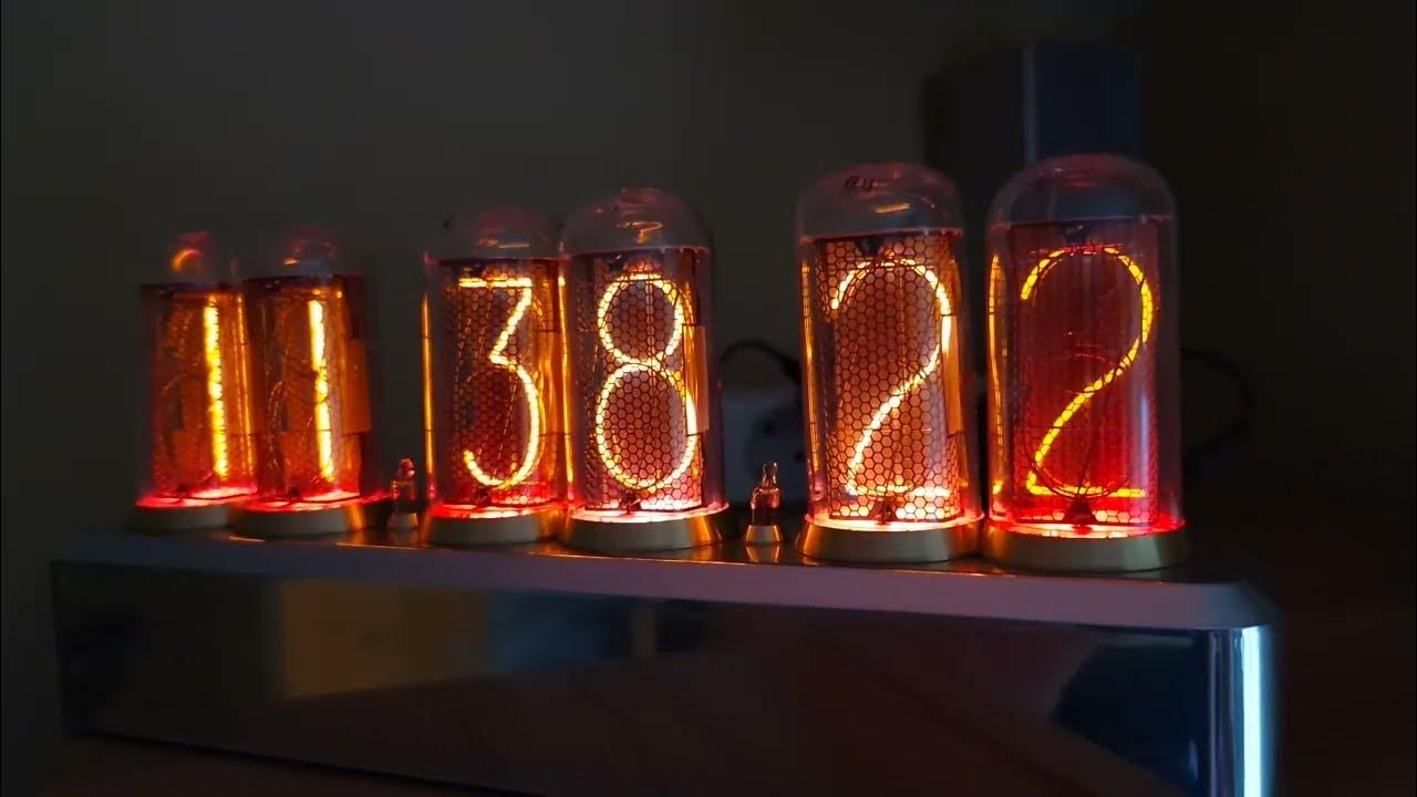 NIXIE UHR IN-18 | NIXIE CLOCK | Никси часы | ИН-18 - YouTube
