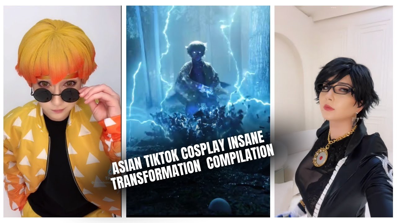 Asian Most Insane TikTok Cosplay Transition Compilation - YouTube