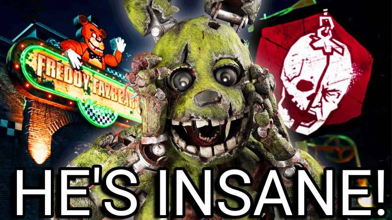 I LOVE SPRINGTRAP I Dead By Daylight - YouTube