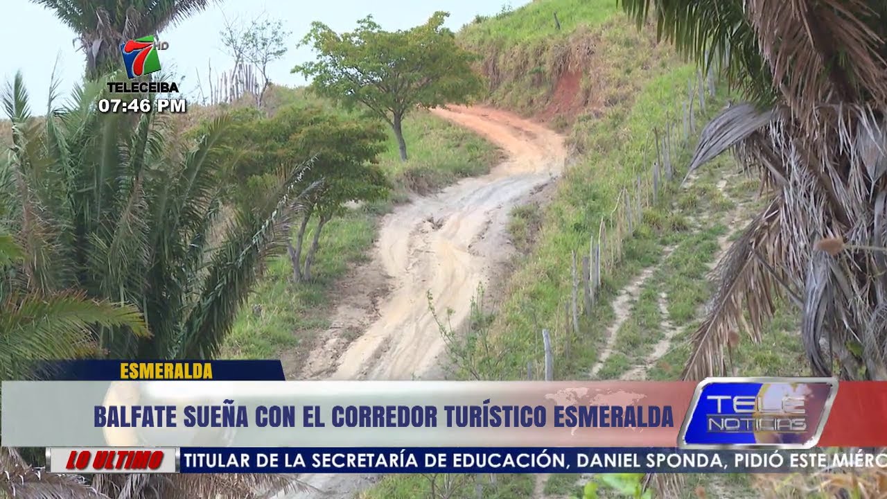 Balfate, Colón sueña con el corredor turístico esmeralda. - YouTube