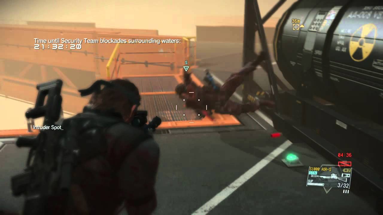 MGS5 FOB Insane nuke defense - YouTube