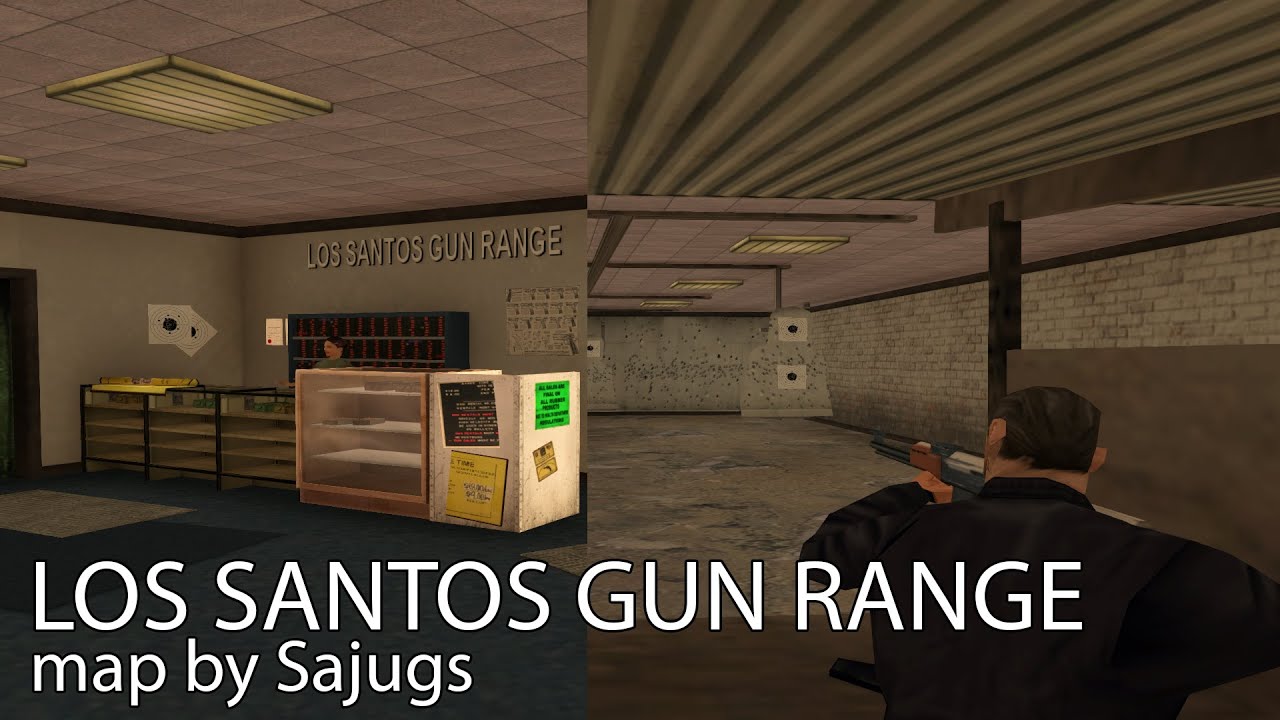 [MAP] GUN RANGE | SAMP - YouTube