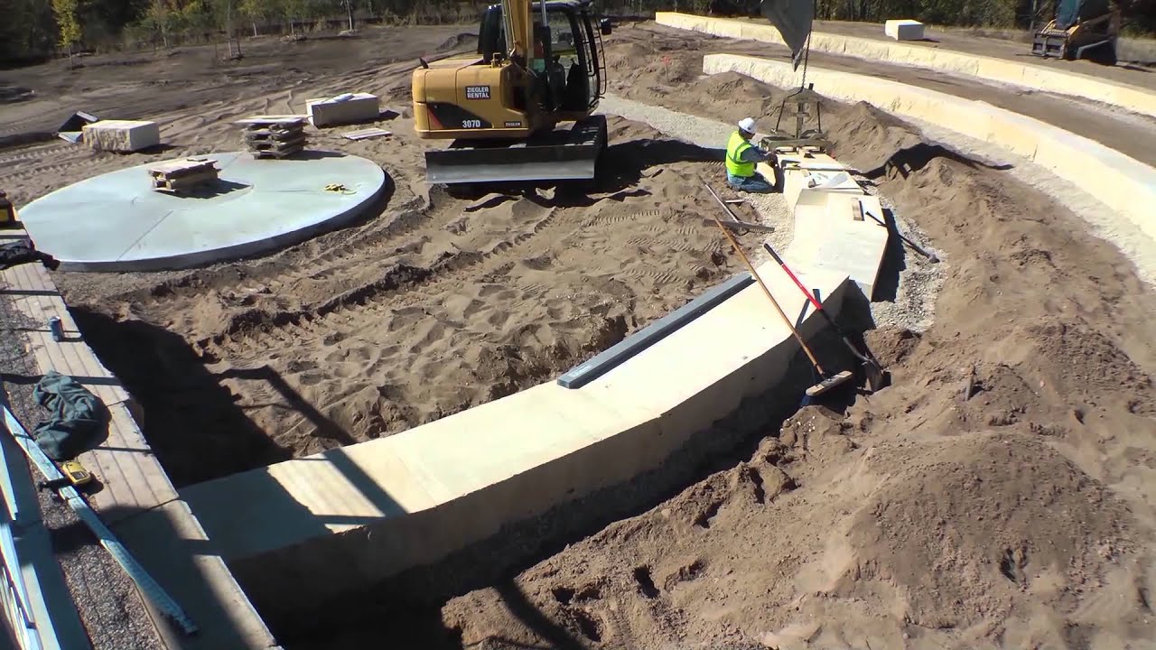 Ground Tech MN Limestone Wall Installation - www.groundtechmn.com - YouTube