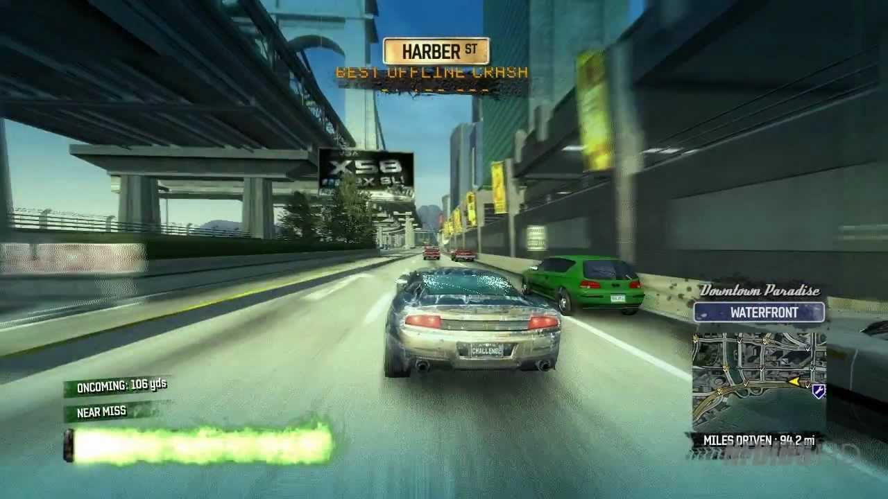 Burnout Paradise Test Drive: Carson GT Tiger - YouTube