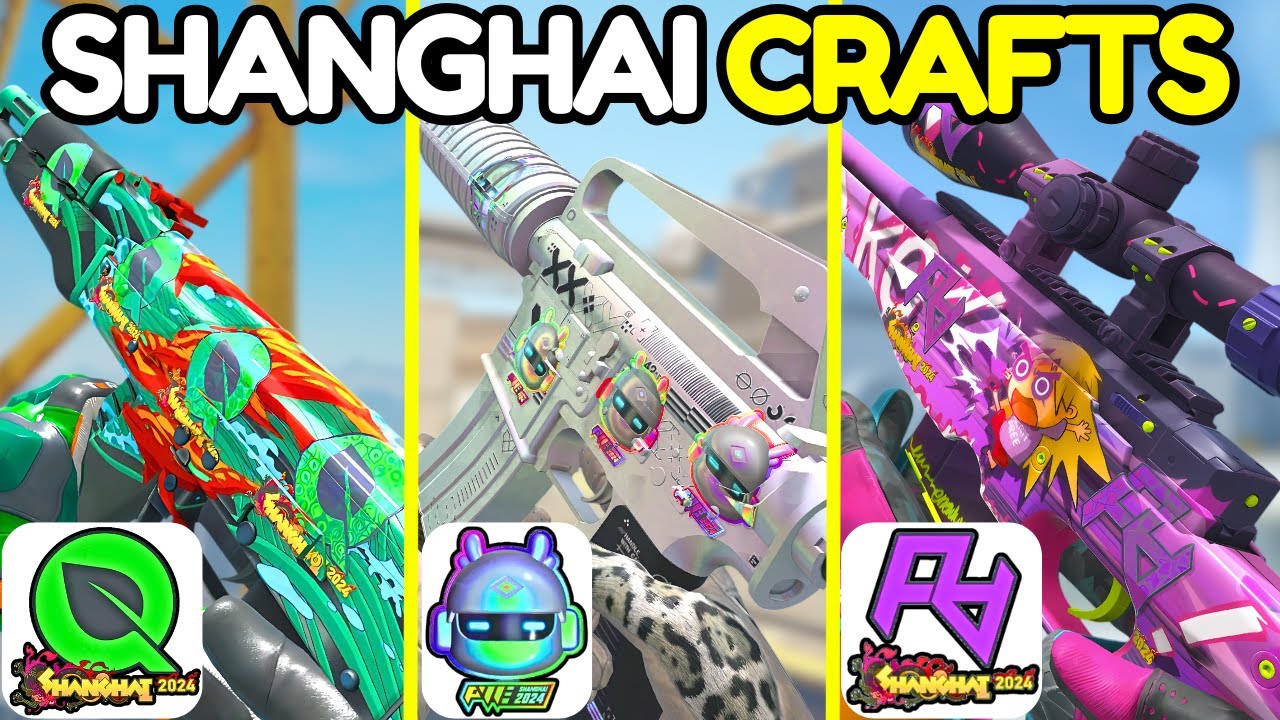 NEW Shanghai Sticker CRAFTS (CS2 BEST Shanghai Major Sticker Combos ...