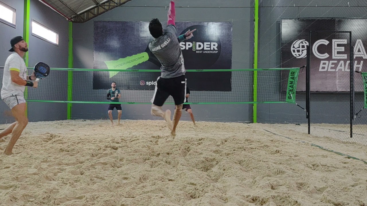 Beach Tennis - Treino Pró 2021 - SpinGo Balneário - Nacho Guedez e ...