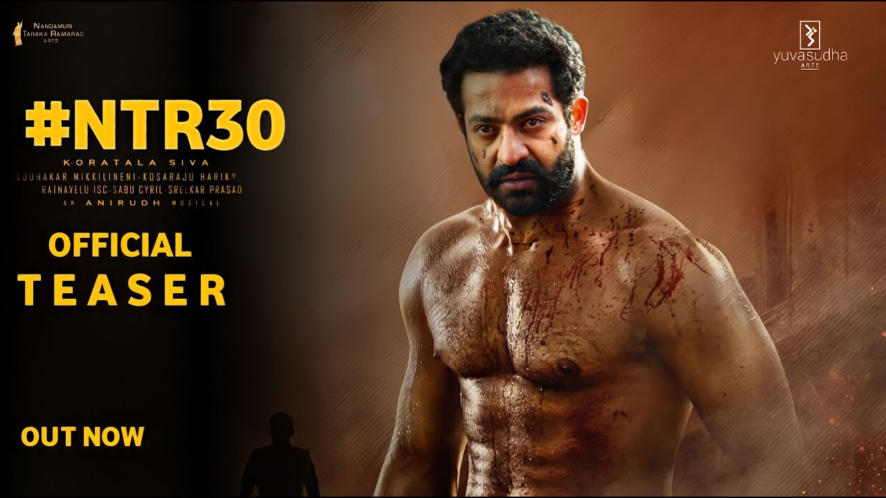 NTR 30 First Look Intro Teaser | NTR 30 Official Teaser | KoratalaSiva ...