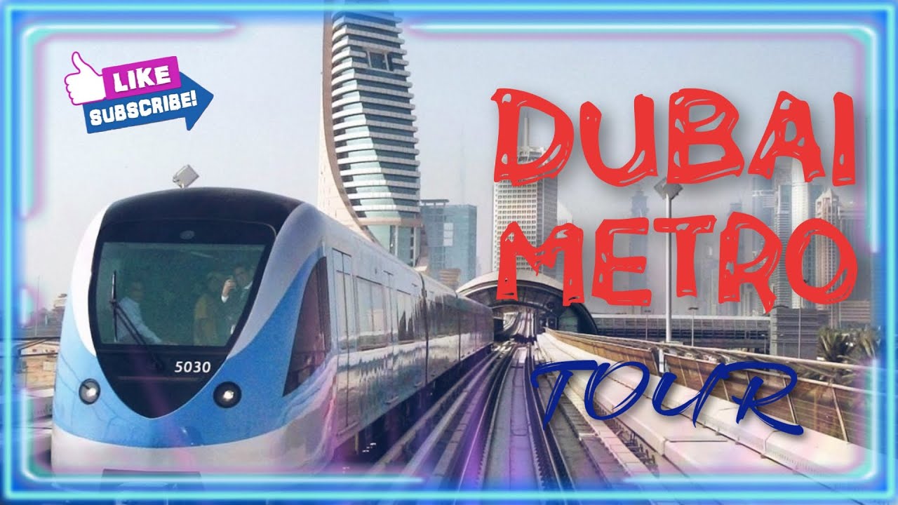 AMAZING FIRST METRO RIDE! DUBAI #dubai - YouTube
