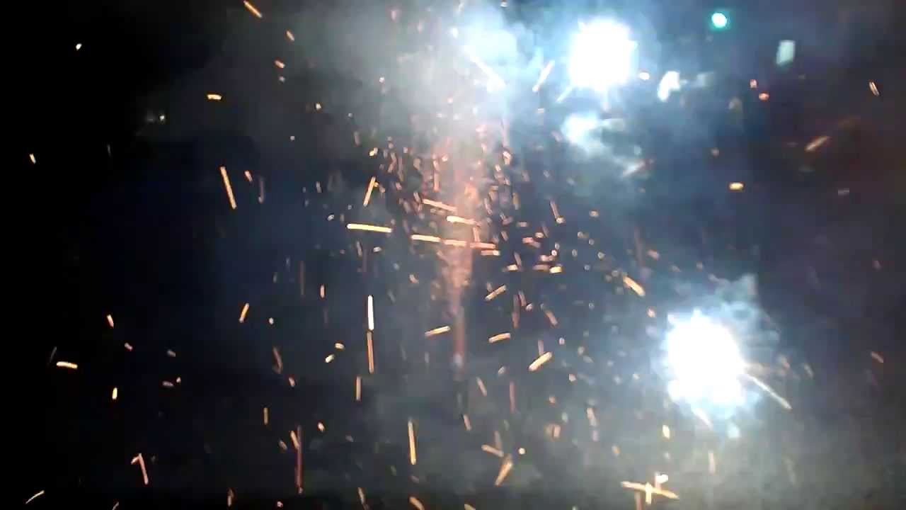 Fireworks popping like popcorn - YouTube
