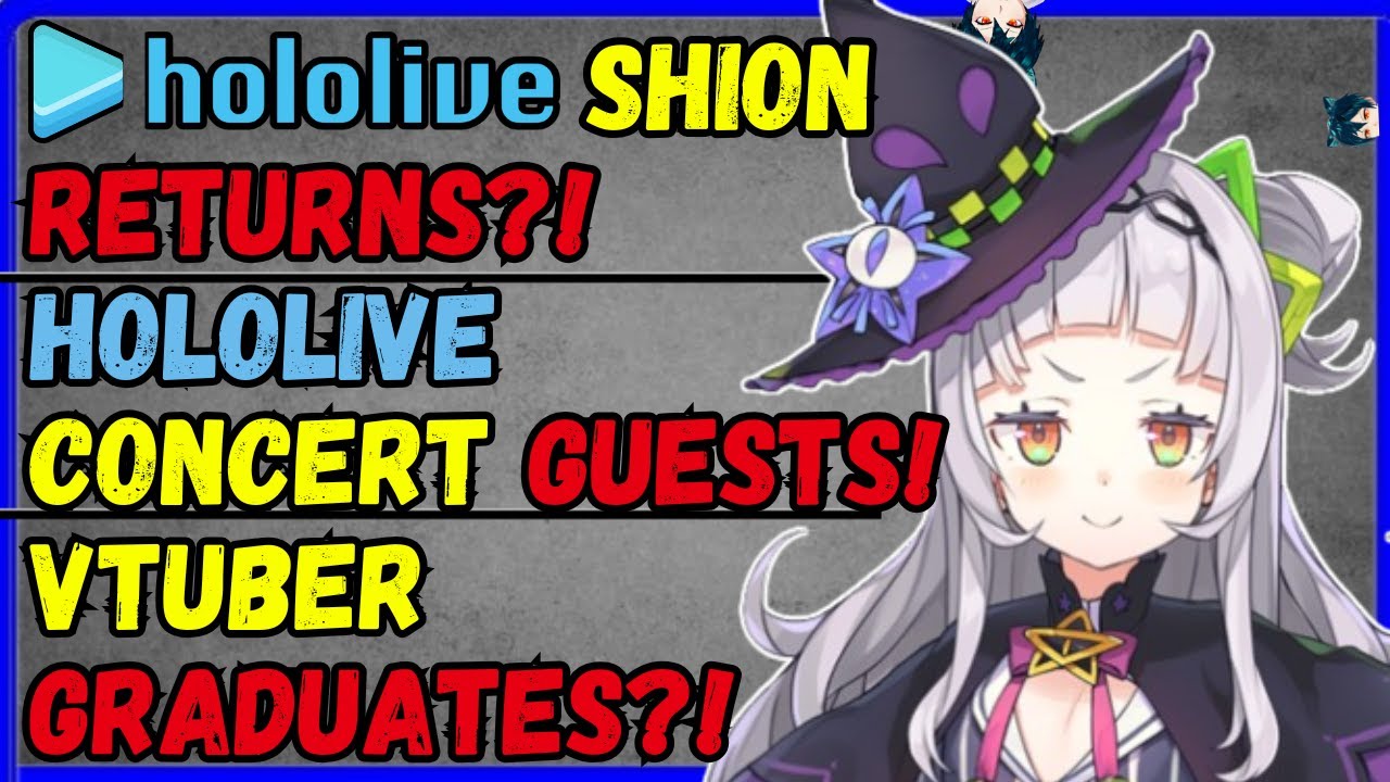 Hololive Shion returns?! Froot RETURNS, Holo ALL FOR ONE guests, - YouTube