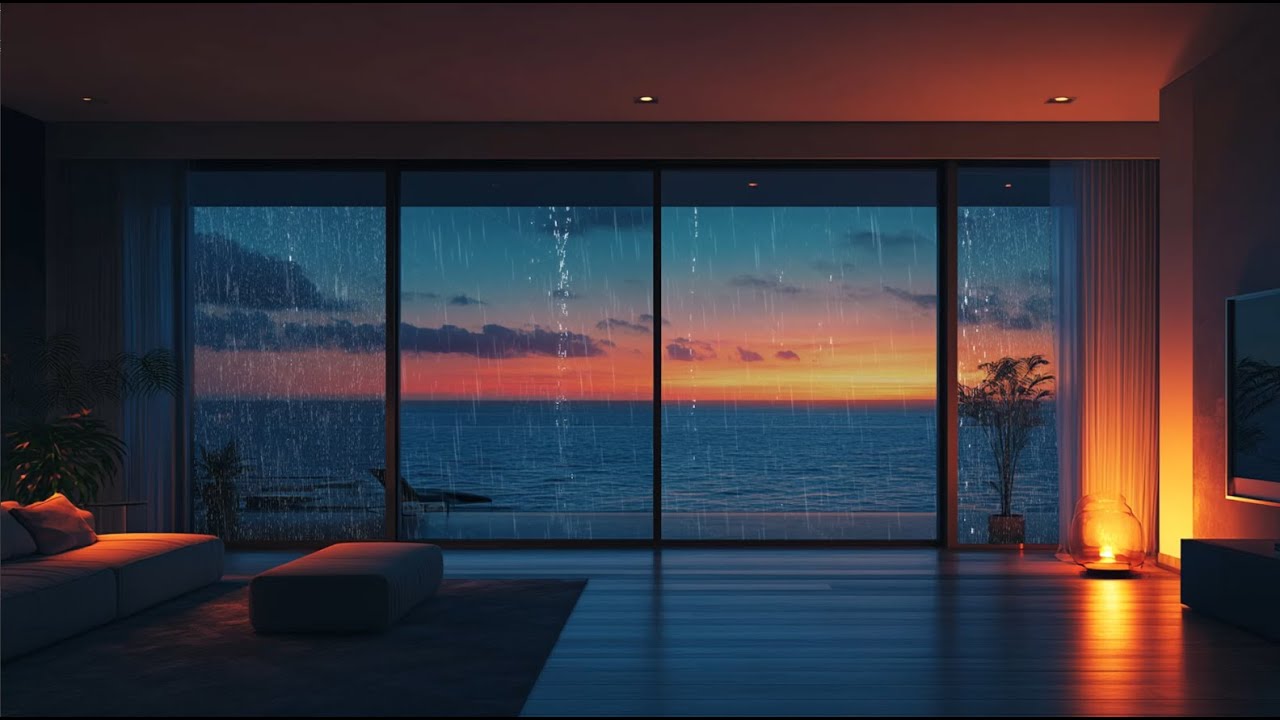 Ocean Whisper| Rain Sounds for a Restful Night and Meditation - YouTube