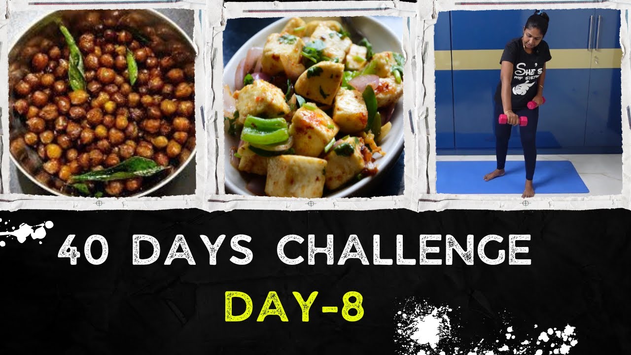 40 Days Weight Loss Challenge Day 8 | Difference Between Exercise with ...