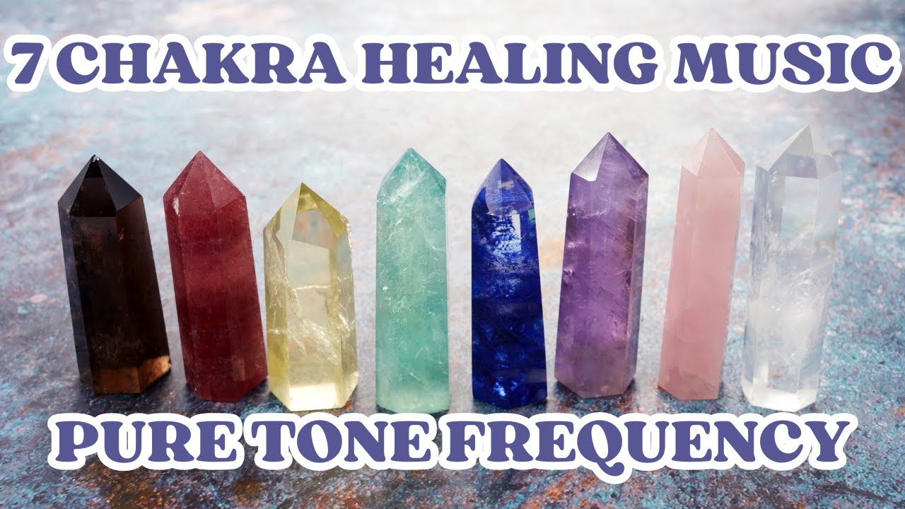 7 Chakra Healing Music with Pure Tone Frequency With Rain Sounds Whole ...