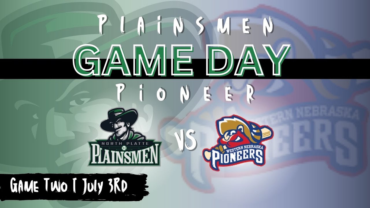 Western Nebraska Pioneers vs North Platte Plainsmen G2 and G3 July 3 ...