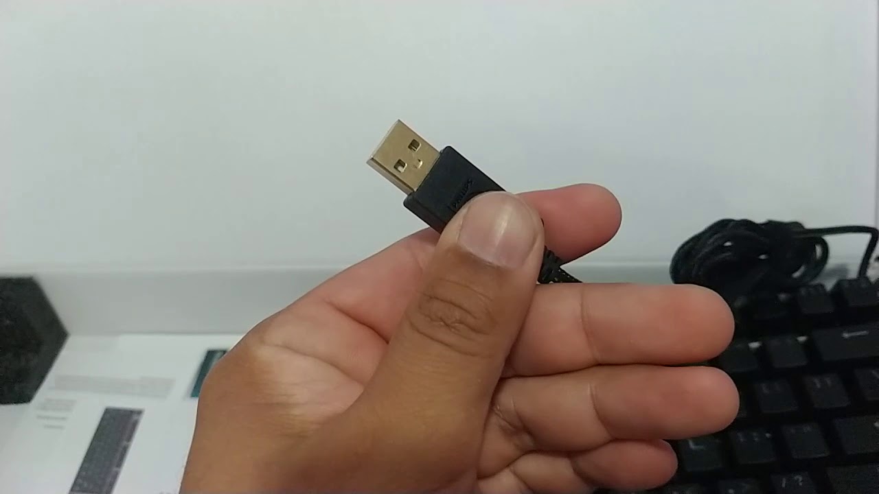 teclado mecânico Philips modelo SPK 8404. - YouTube