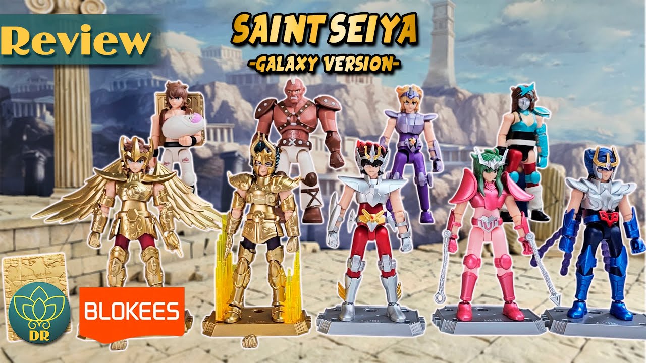 SAINT SEIYA GALAXY VERSION Blokees Unboxing Review - YouTube