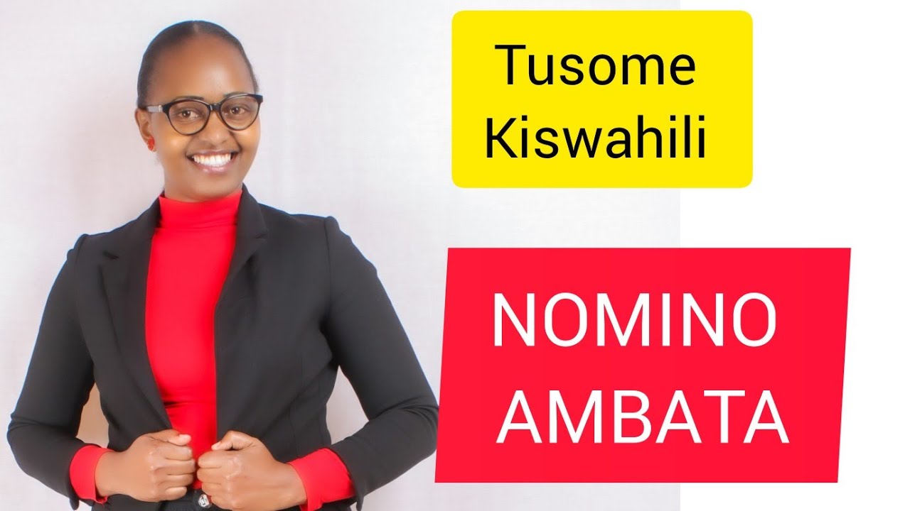 NOMINO AMBATA. - YouTube