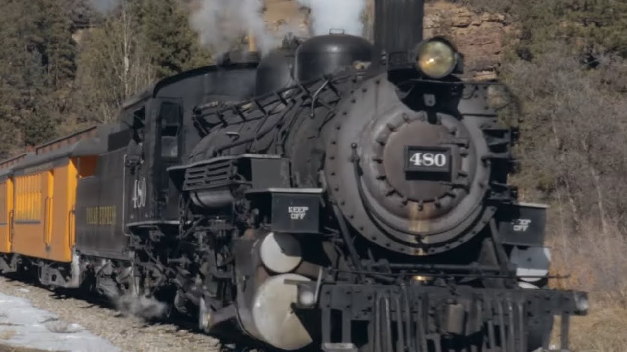 Durango & Silverton Winter Steam Train - YouTube