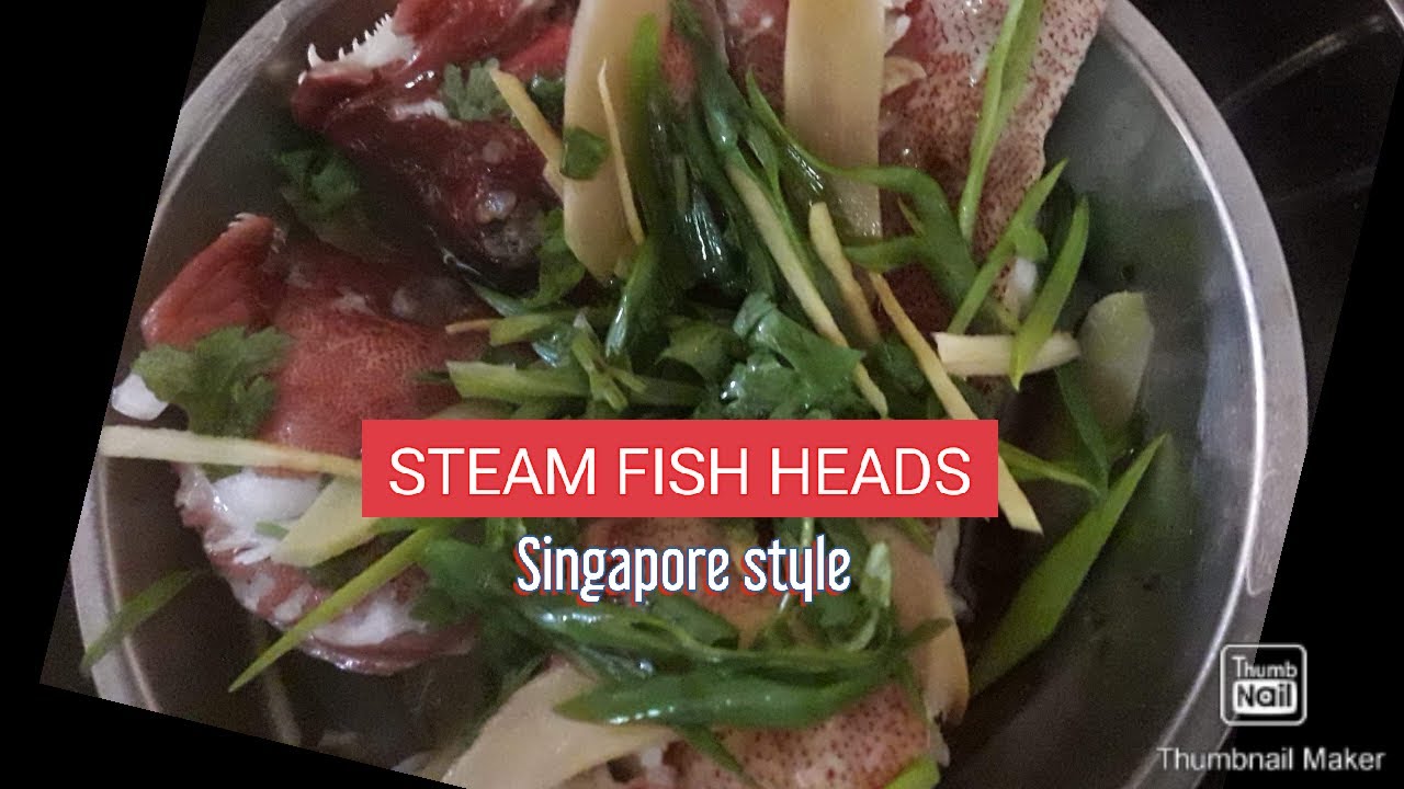 STEAM FISH HEAD EASY to Cooked - YouTube