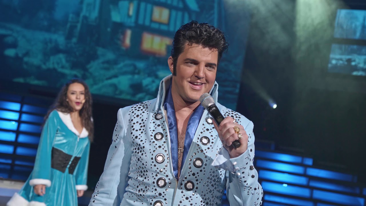 Legends in Concert Ryan Pelton as Elvis Presley Blue Christmas - YouTube