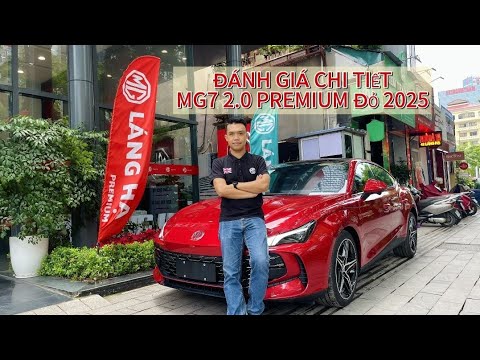 Đánh Giá Chi Tiết MG7 2.0 Premium 2025 Màu Đỏ | Sedan Hạng D Có Thiết ...