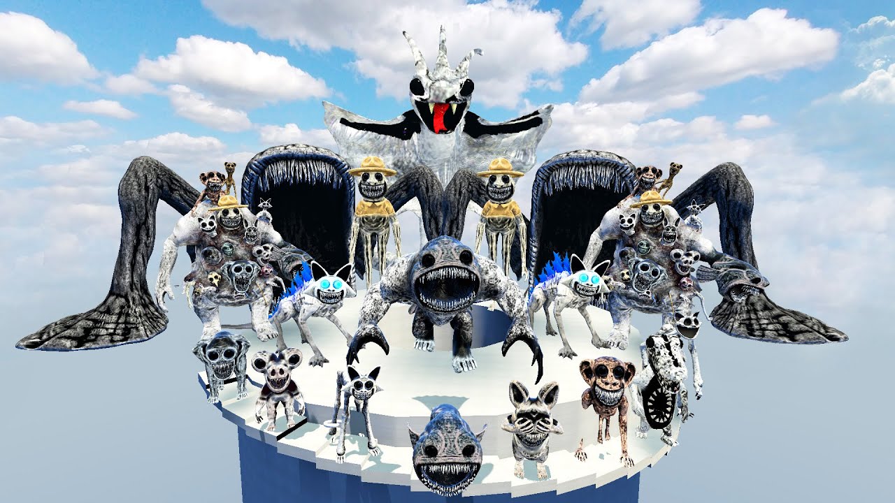 SPARTAN KICKING ZOONOMALY MONSTER - Garry's Mod ! - YouTube