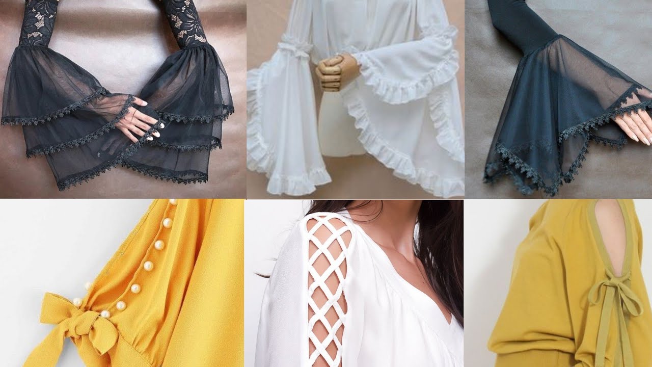 Sleeve Designs 2020 With Pearl,Lace,Button,Frill By Fashion TrendZila ...