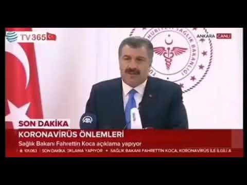 CORANAVİRUS TÜRKİYE