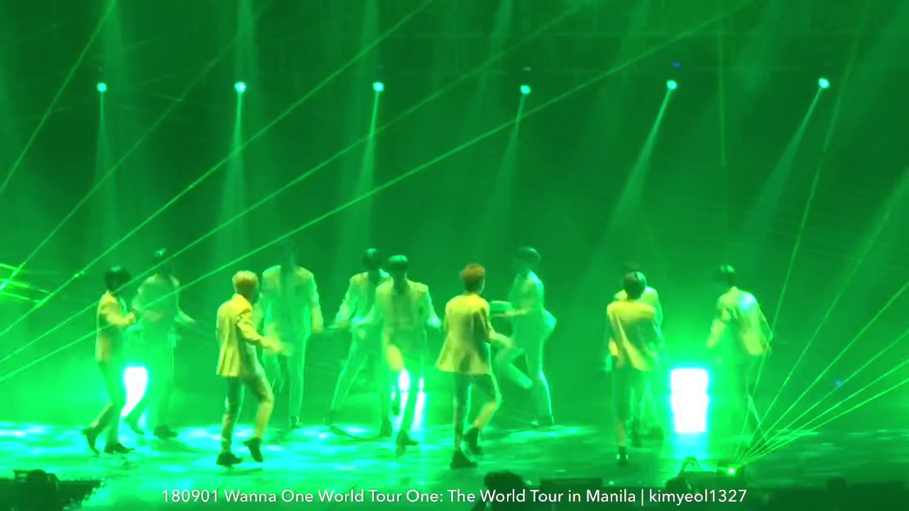 180901 Wanna One World Tour One: The World in Manila - Never - YouTube