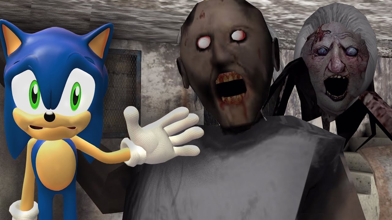 SONIC PLAYS: GRANNY - YouTube