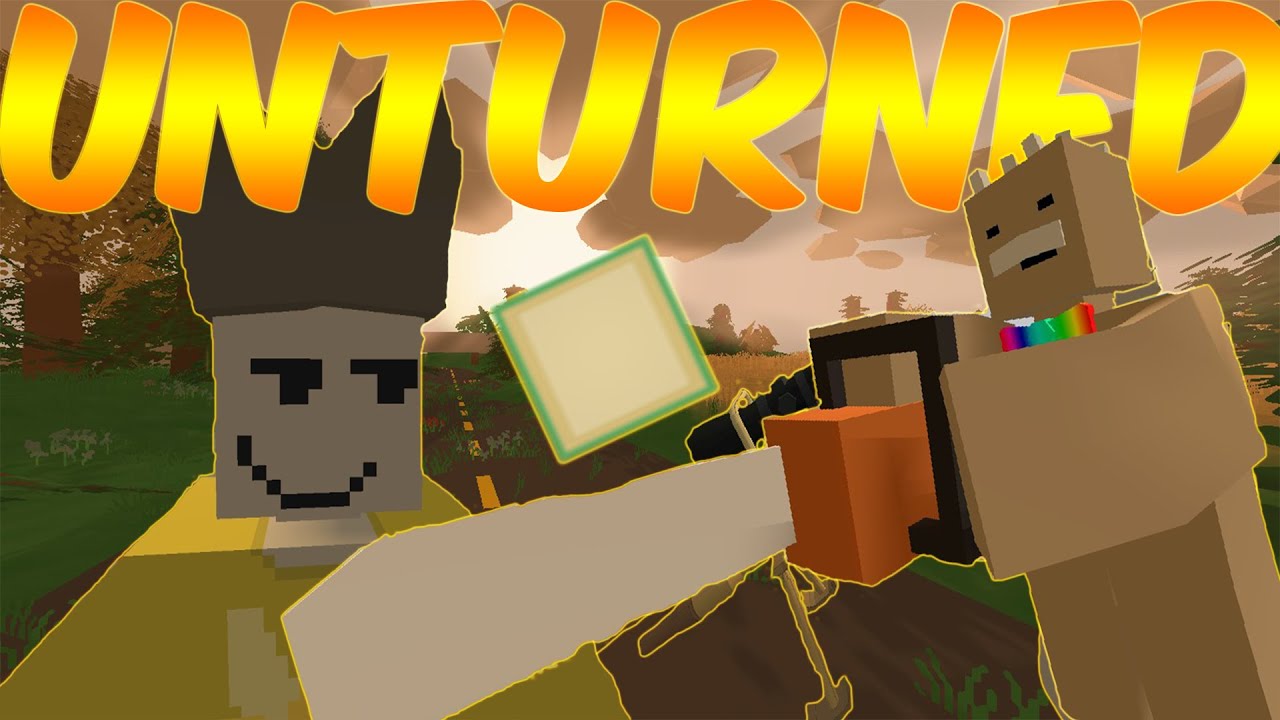 Unturned Funny Moments - FLYING TREES! - And More! w/Friends - YouTube