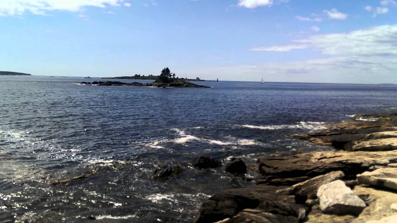 Ocean point drive,Maine - YouTube