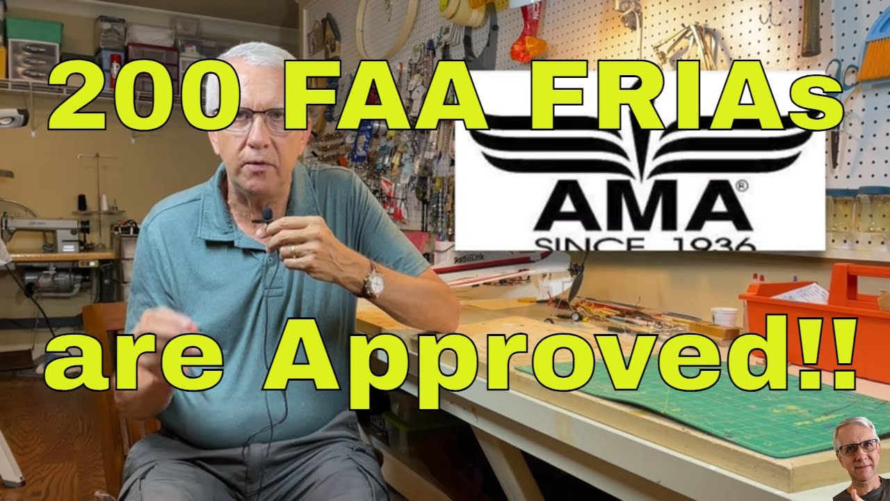 200 FAA FRIAs Are Approved! - YouTube