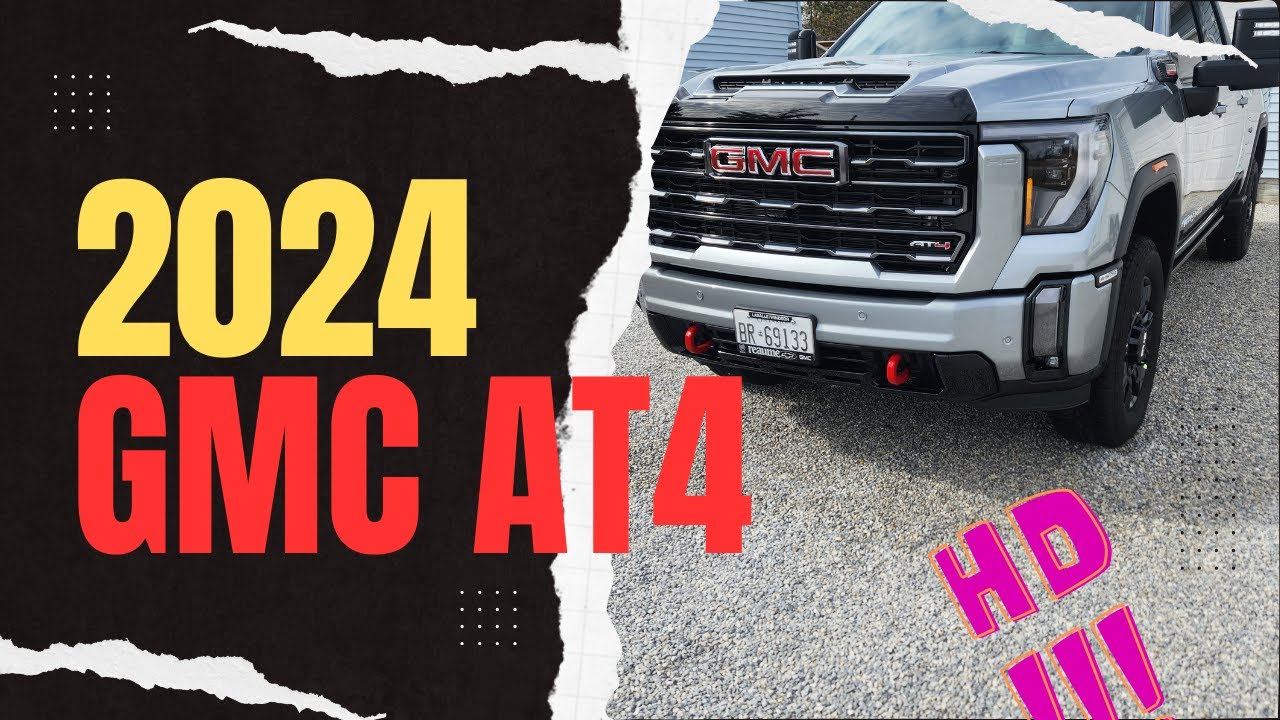 2024 GMC AT4 HD 2500 Duramax DIESEL....Brand NEW Truck !!!! - YouTube