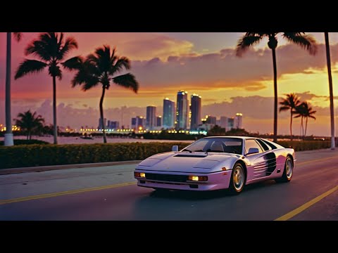 It's Summer 1987, You're Driving in Miami 🌴 80's Synthwave, Retrowave, Nostalgic mix 🎶
