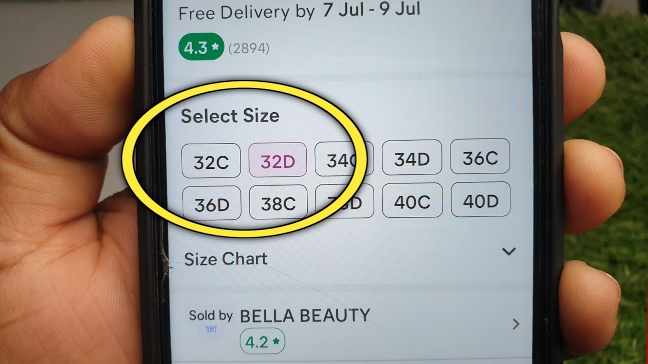 32d bra size kitna hota hai - YouTube