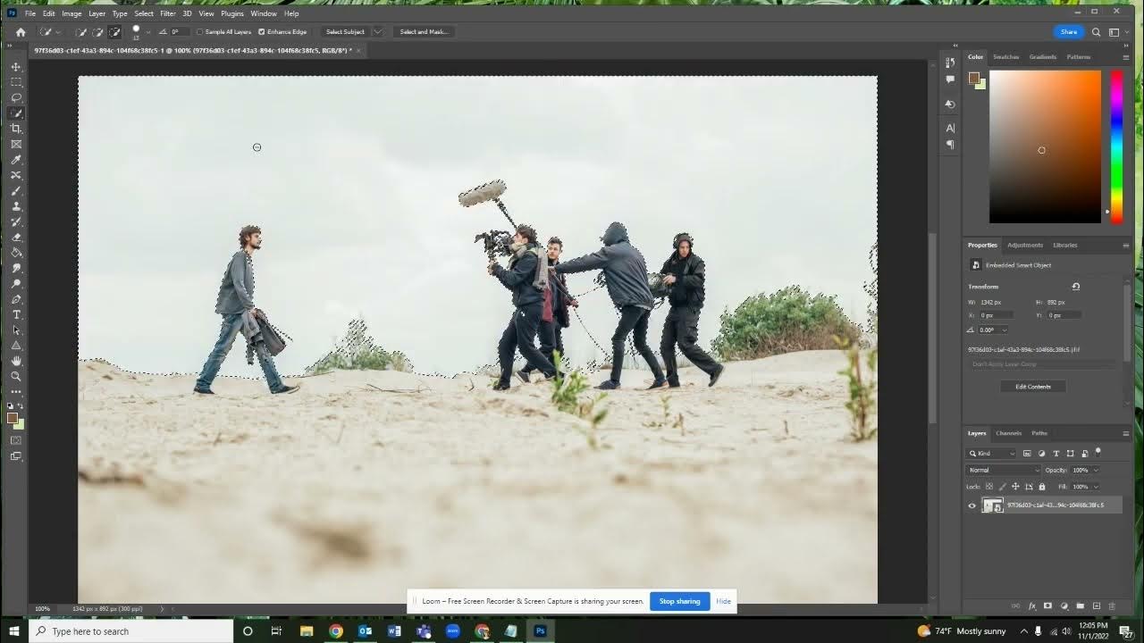 Photoshop: Selecting Objects with the Object Selection Tool - YouTube