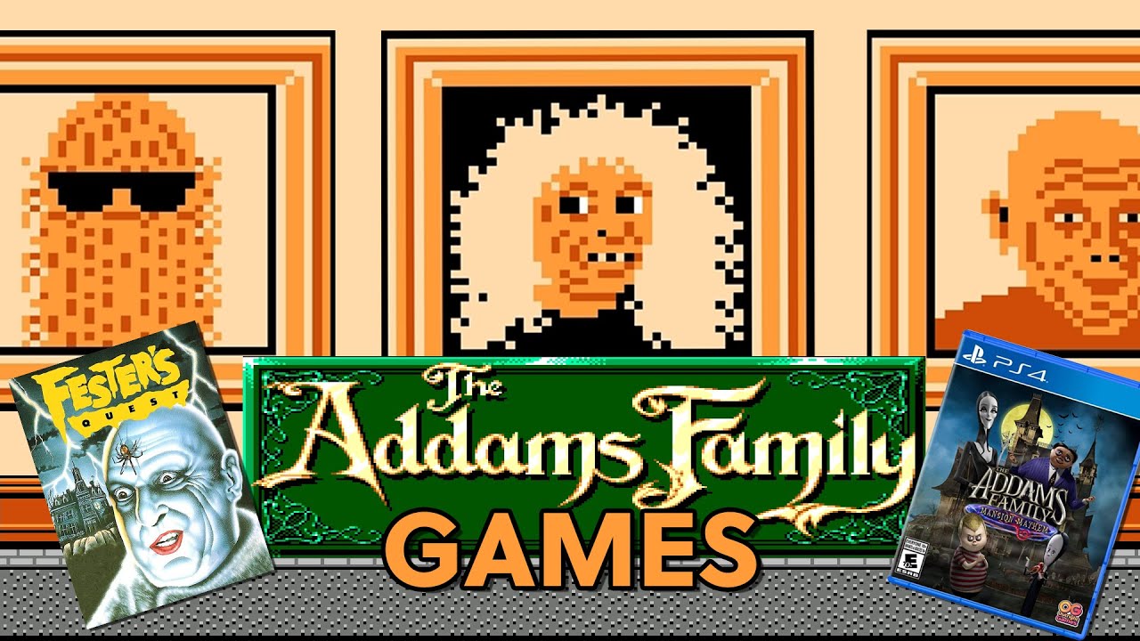 Addams Family Games: A Look at EVERY Addams Family Video Game Ever ...