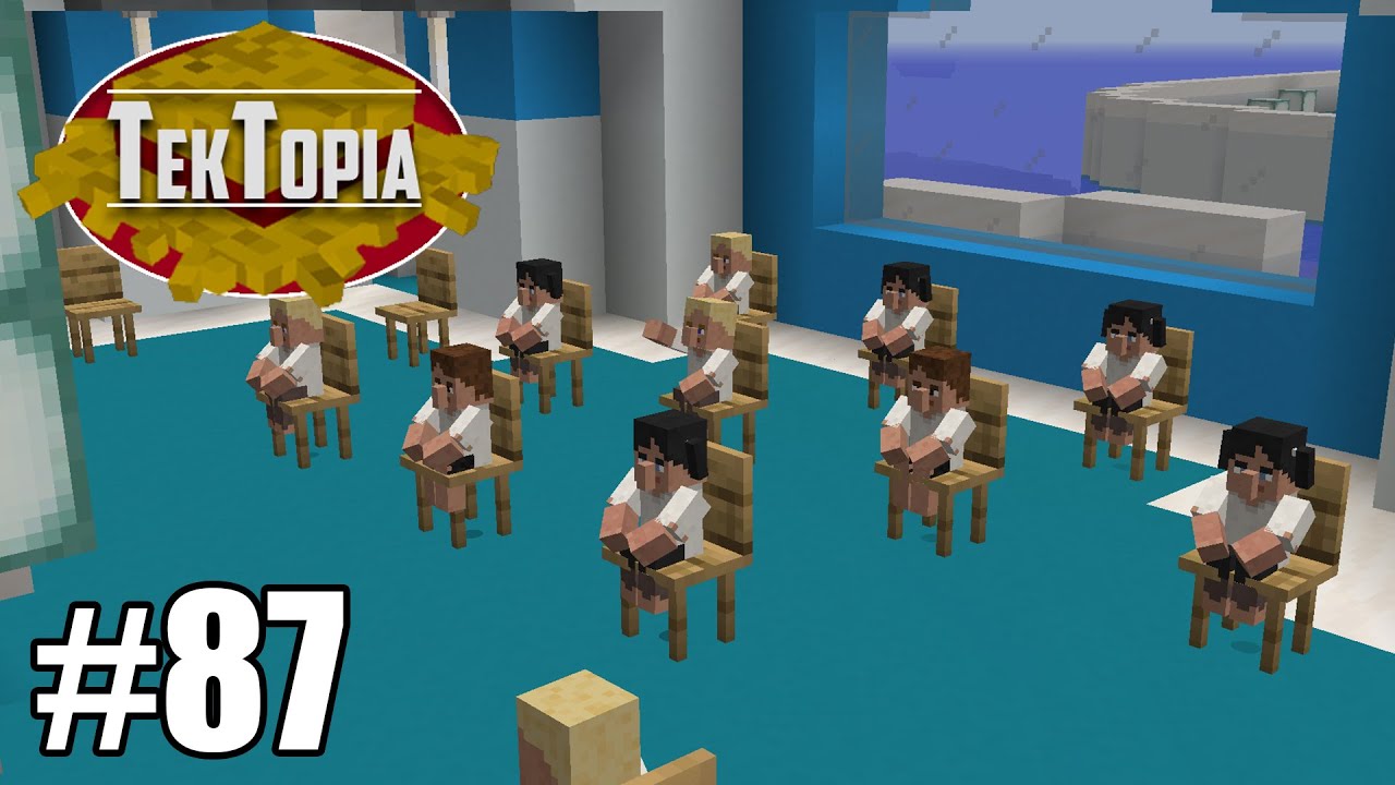 TekTopia #87 - Children of the Future! (Minecraft Villager Mod) - YouTube