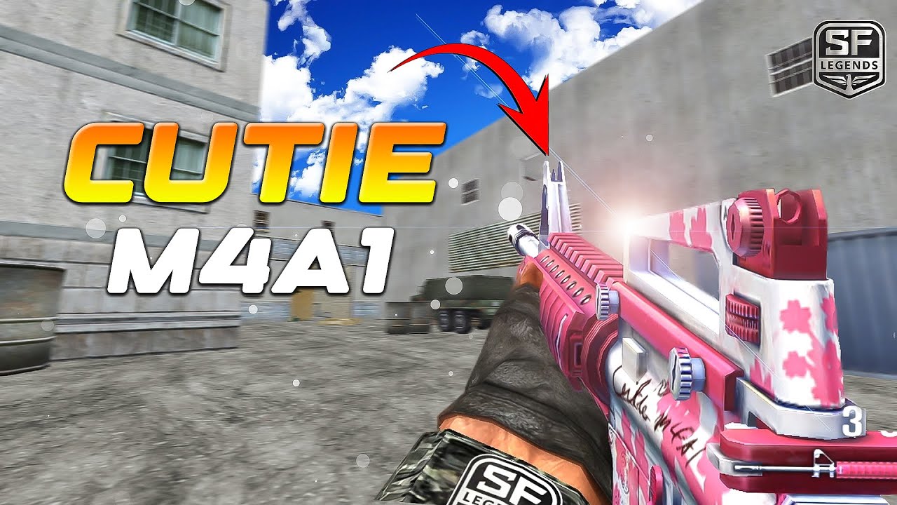Just an Average SF Legends Player using CUTIE M4A1 - YouTube