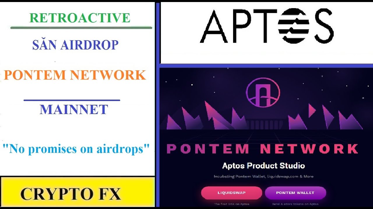 Cryptofx : Aptos network - Săn retroactive Pontem - Liquidswap mạng Aptos mainnet - YouTube
