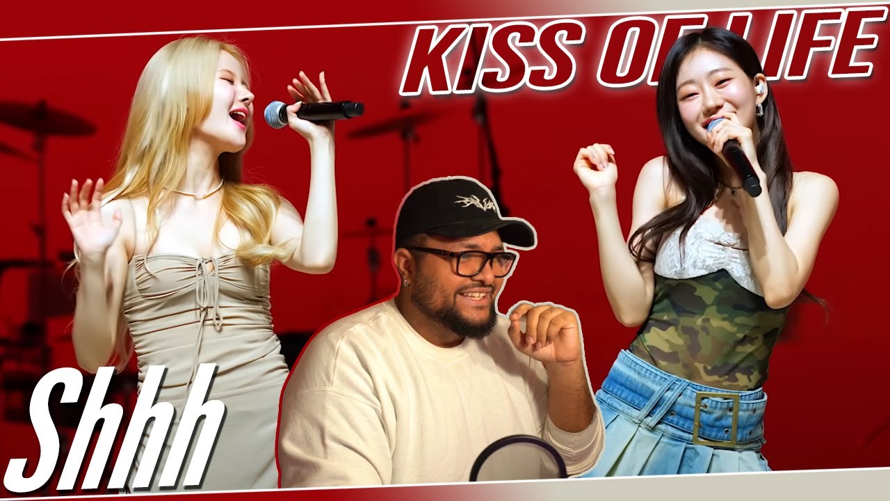 KISS OF LIFE 'Shhh' it's Live REACTION | All Coming For My Soul 😍 - YouTube