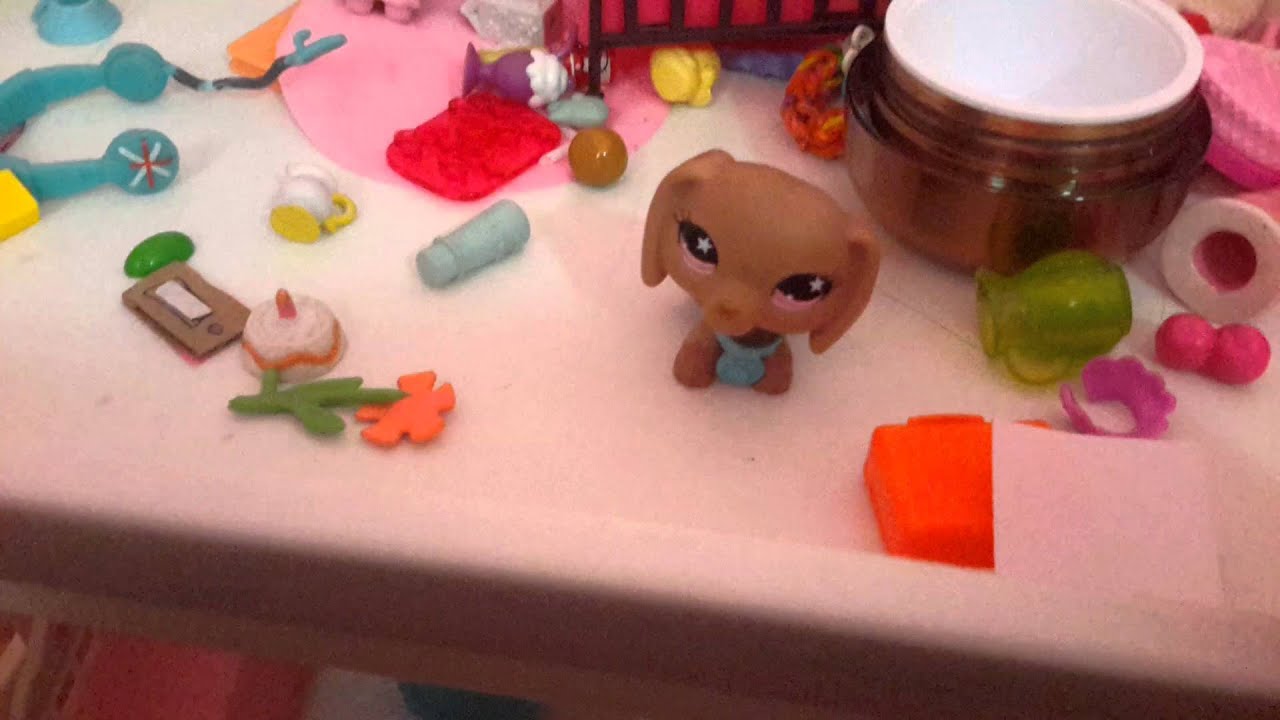 Cleaning my room. lps/littlest pet shop - YouTube