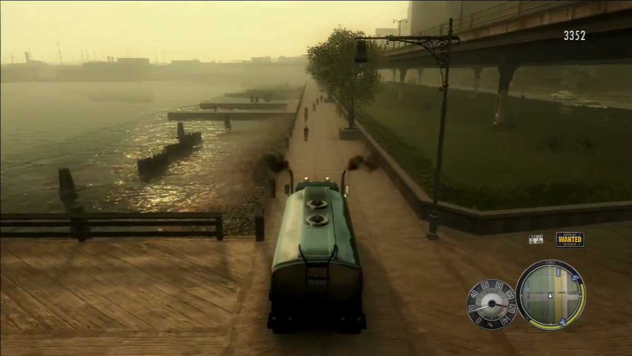 Hank B Fuel Tank police chase (Mafia 2) - YouTube