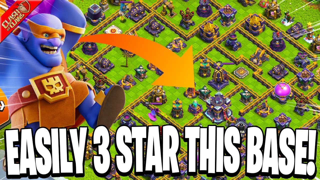 This Base was MADE for Super Bowler Smash! - Clash of Clans - YouTube