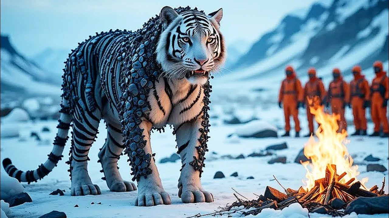 Rescue Team Saves Injured Tiger Covered in Barnacles | Emotional ...