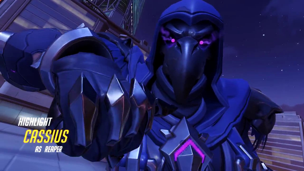 Cassiuss Overwatch Highlight Reaper Death Blossom Triple Kill Youtube